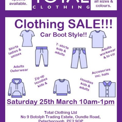 Orton Wistow Primary School - Total Clothing Sale