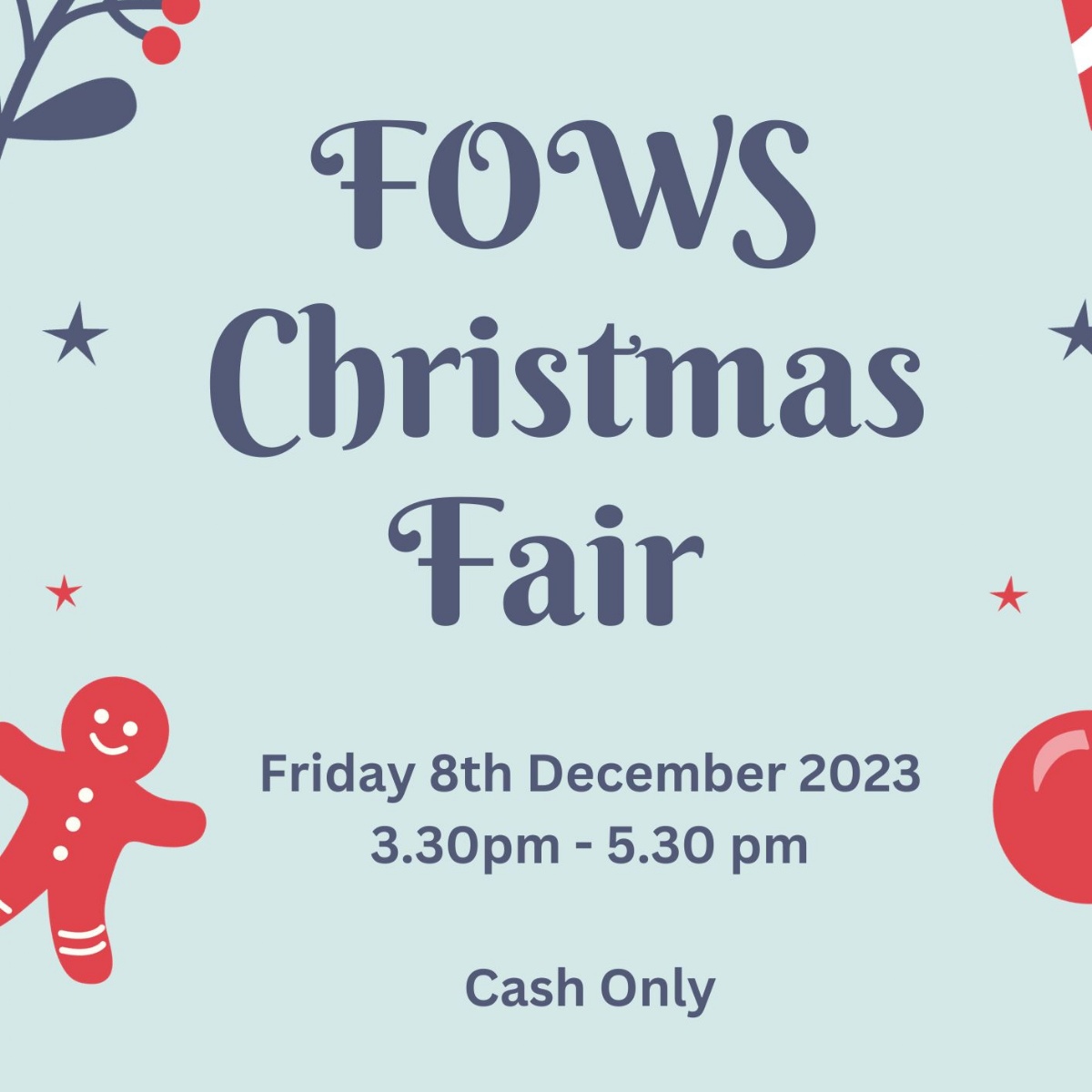 Orton Wistow Primary School - FOWS Christmas Fair